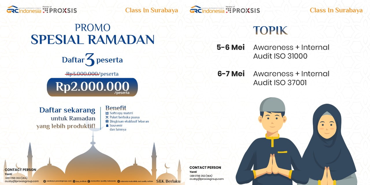 Training Promo Ramadhan Periode April - Mei 2021