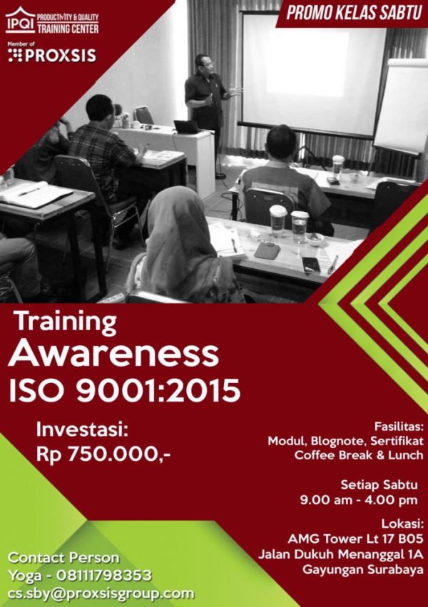 Promo Training Kelas Sabtu