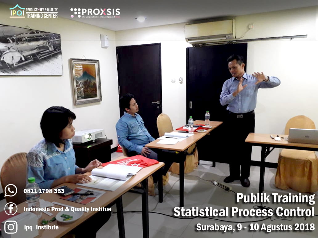 Publik Training Statistical Process Control 9-10 Agustus 2018