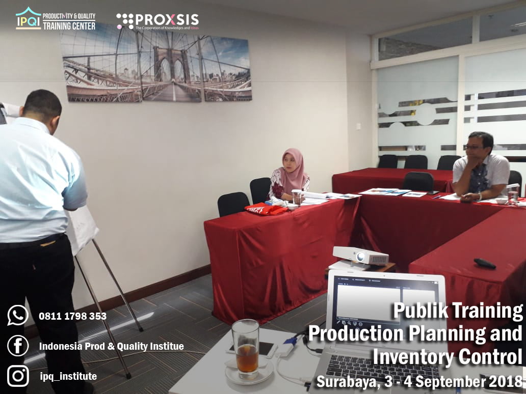 Publik Training PPIC (Production Planning and Inventory Control) 3 - 4 September 2018