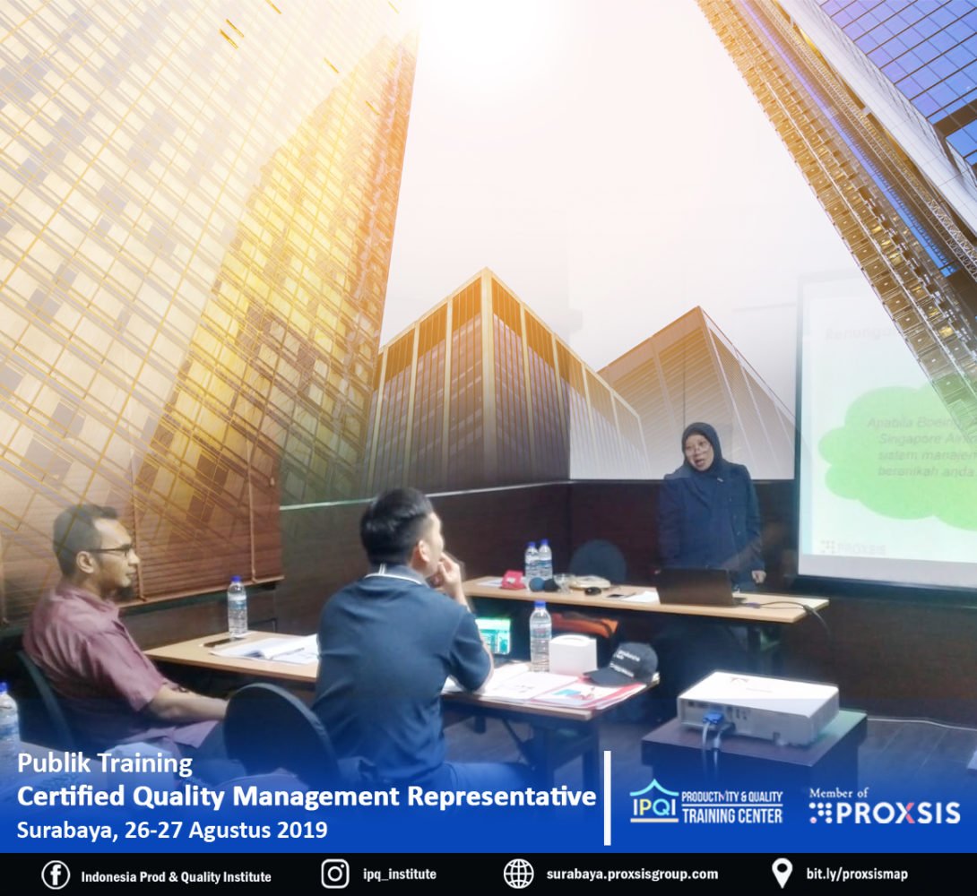 Publik Training Certified Quality Management Reprentative (CQMR), 26-27 ...