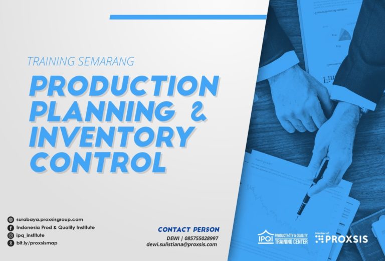 Training PPIC Semarang - Production Planning and Inventory Control