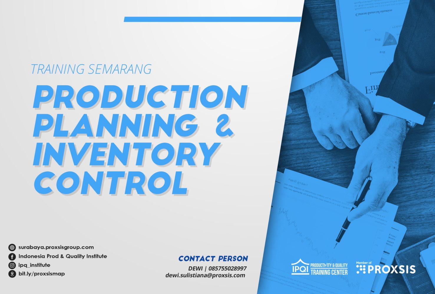 Training PPIC Semarang - Production Planning and Inventory Control