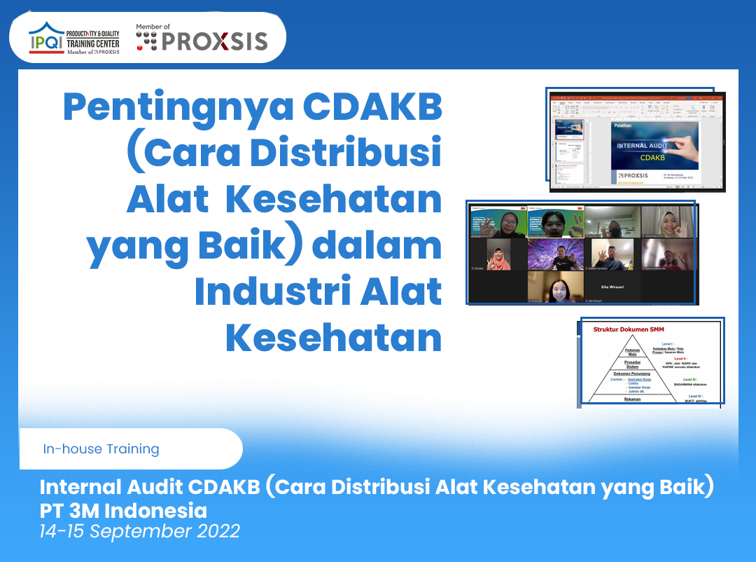 Pentingnya CDAKB dalam Industri Alat Kesehatan