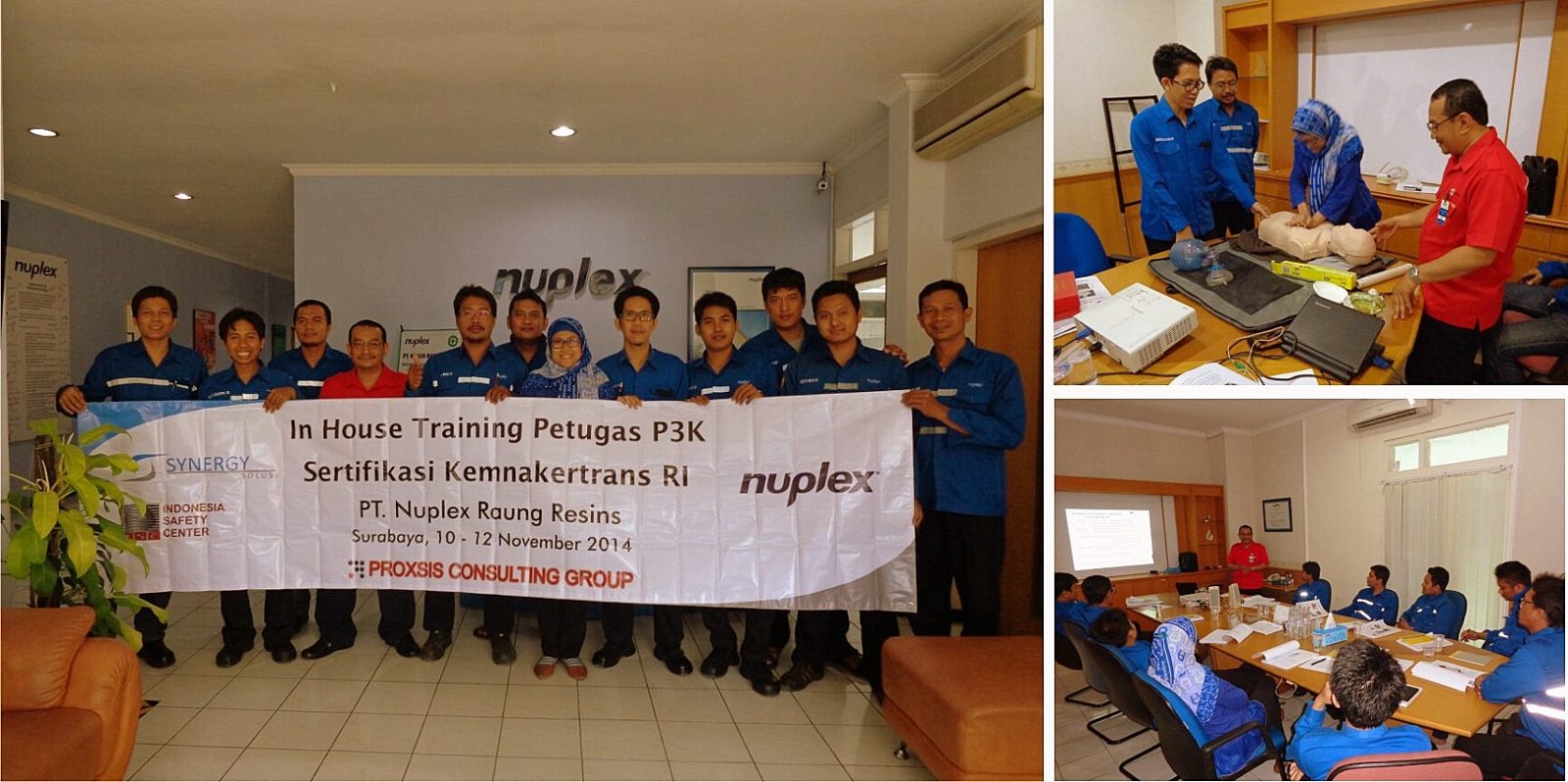 Selamat dan Sukses In House Training Nuplex (10-12 November 2014)