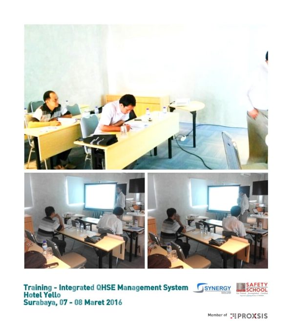Training Integrated QHSE Management System - Hotel Yello, Surabaya 07 ...