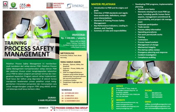 Training Process Safety Management